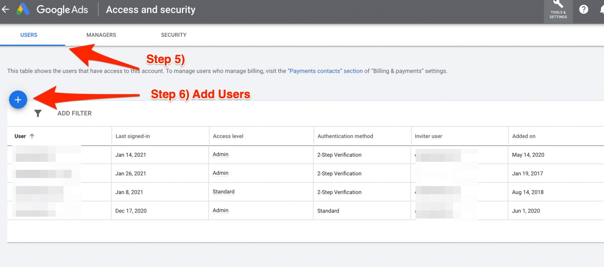 Give Access to Google Ads Account - TitleTap | Support Portal